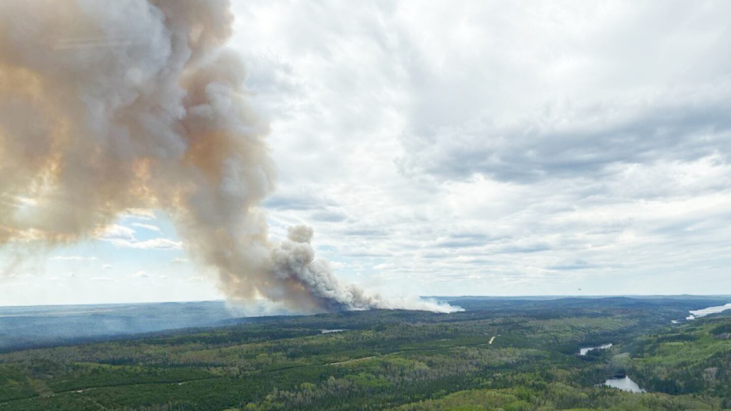 Timmins forest fire: Massive blaze still out of control