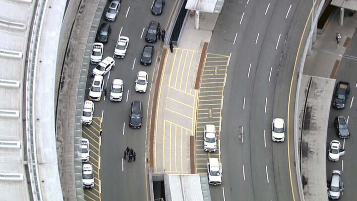 Chaos erupts following police-involved shooting at Toronto’s Pearson ...