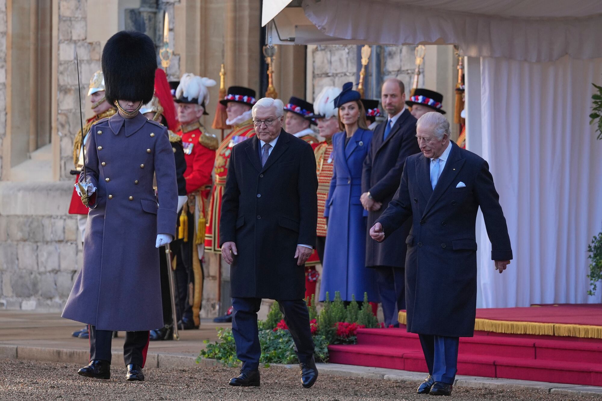Royals welcome German president for state visit at Windsor Castle – CP24