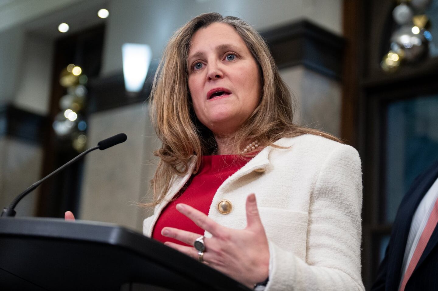 Chrystia Freeland resigns from Justin Trudeau's cabinet