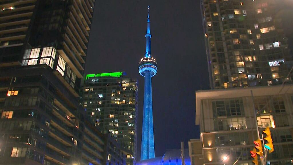 Iceman: Drake ‘freezes’ CN Tower as part of album release